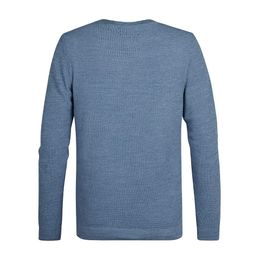 PETROL INDUSTRIES Pullover "Lincoln" in Hellblau - 50% | Gr&ouml;&szlig;e M | Herren-plussize