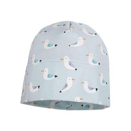 MaxiMo Beanie in Hellblau/Wei&szlig; - 11% | Gr&ouml;&szlig;e 51 cm | Baby-muetzen