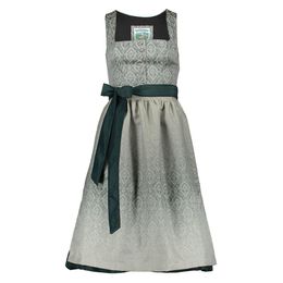 Turi Landhaus Dirndl in Petrol/ Hellgrau - 42% | Größe 38 | Damen-dirndl