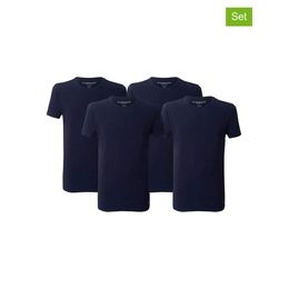 McGregor 4er-Set: Shirts in Dunkelblau - 60% | Gr&ouml;&szlig;e M | Herren-plussize
