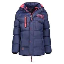 Geographical Norway Steppjacke "Citernier" in Blau/ Pink - 71% | Größe S | Damenjacken