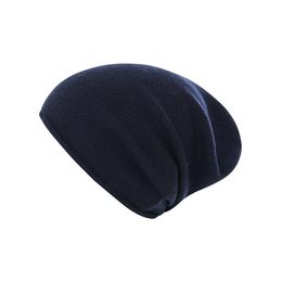 Zwillingsherz Kaschmir-Beanie in Dunkelblau - 43% | Damen-muetzen-caps