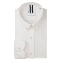 Profuomo Hemd in Weiß - 58% | Größe L | Herren-plussize