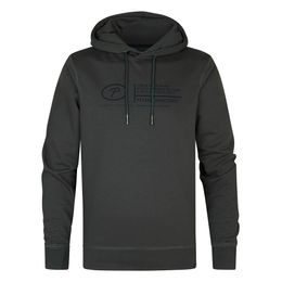 Petrol Hoodie in Anthrazit - 48% | Größe XL | Herren-sweatshirts-jacken