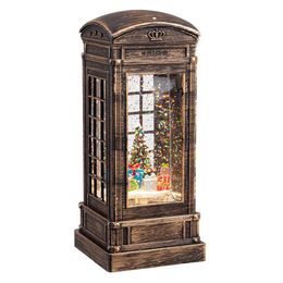 Bizzotto LED-Dekoleuchte "Call Box" in Braun - (H)21 cm - 12% | Lichterketten-dekobeleuchtung