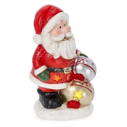 Bizzotto LED-Dekoleuchte "Santa" in Rot - (H)20 cm - 15% | Lichterketten-dekobeleuchtung