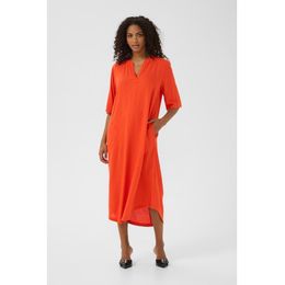 Kaffe Kleid in Orange - 66% | Größe 38 | Damen-kleider
