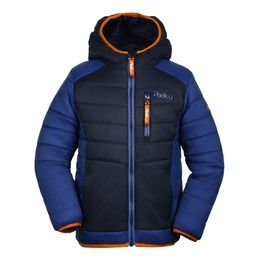 Peek U Ganzjahres-Steppjacke "Caspian" in Blau/ Dunkelblau/ Orange - 47% | Größe 116 | Kinderjacken