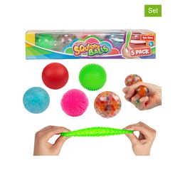 Toi-Toys 5er-Set: Anti-Stress Bälle "Quintet Squeeze" - ab 3 Jahren - 28% | Motorikspielzeug