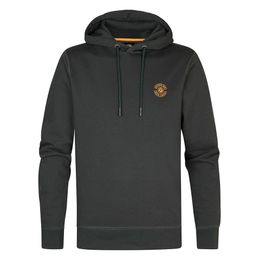Petrol Hoodie in Anthrazit - 43% | Größe L | Herren-sweatshirts-jacken