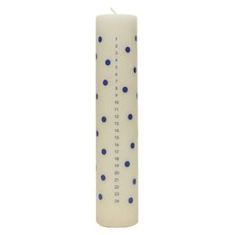 OYOY living design Adventskalenderkerze in Creme - (H)25 cm - 52% | Kerzen-vasen