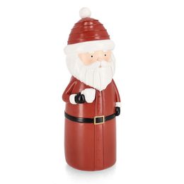 Bizzotto Dekofigur "Santa" in Rot - (H)24 cm - 11% | Dekofiguren