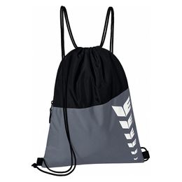 Erima Turnbeutel "Six Wings" in Grau/ Schwarz - (B)40 x (H)50 cm - 46% | Kinder-austruestung-accessoires