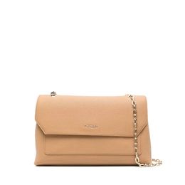 TWINSET Twin-Set Hobo Bags - Signature Oval T Logo Shoulder Bag - Gr. unisize - in Beige - f&uuml;r Damen