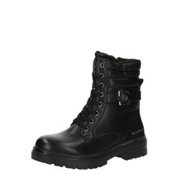 Tom Tailor Schn&uuml;rstiefelette Damen Gr&ouml;&szlig;e 39 schwarz Winterschuhe