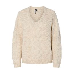 Pieces Pullover 'PCNINA' Damen Gr&ouml;&szlig;e XXL beige