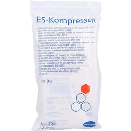 ES-KOMPRESSEN steril 10x20 cm 8fach 10 St