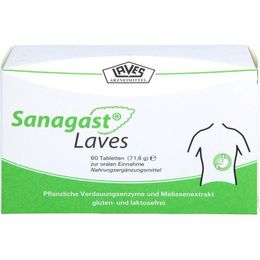 Laves-Arzneimittel GmbH Sanagast Laves Tabletten 60 St