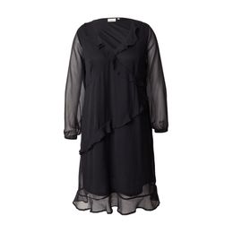 Only Carmakoma Kleid 'CARIndigo' Damen Gr&ouml;&szlig;e 54 schwarz Winterkleid