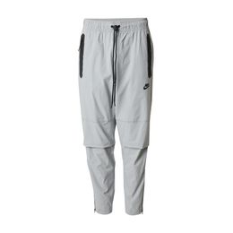 Nike Sportswear Hose Herren Gr&ouml;&szlig;e 38 hellgrau / schwarz