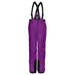 Skihose Killtec "KSW 77 GRLS SKI PNTS", Kinder, Gr. 164, Normalgrößen, orchidee, Oberstoff: 100% Polyester, Futter: 100% Polyester, Wattierung: 100% Polyester, Hosen, wasserdicht, atmungsaktiv, abnehmbarer Latz, verst. Seitenriegel