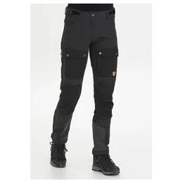 Softshellhose WHISTLER "Anissy", Damen, Gr. 48, EURO-Größen, schwarz (dunkelgrau, schwarz), 65% Polyester, 35% Baumwolle, mehrfarbig, lang, Hosen, mit atmungsaktivem Material