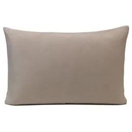 G&ouml;zze Dekokissen G&Ouml;ZZE "Rhodos" Gr. 3, grau (taupe, unifarben), B:40cm L:60cm, Obermaterial: 65% Polyacryl, 35% Polypropylen, Dekokissen_Sitzkissen_Kissenh&uuml;llen