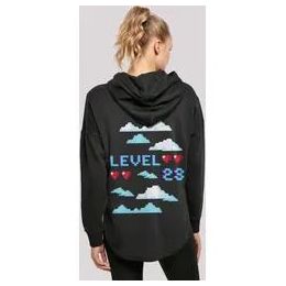 Kapuzenpullover F4NT4STIC "Happy New Year Silvester 2023", Damen, Gr. M, schwarz, Obermaterial: 100% Baumwolle, oversize, Pullover, Print