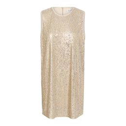 My Essential Wardrobe Cocktailkleid 'MWEdna' Damen Gr&ouml;&szlig;e 46 gold / silber