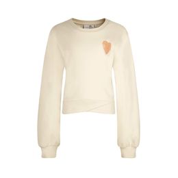 happy girls Sweatshirt M&auml;dchen Gr&ouml;&szlig;e 116 beige