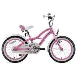 Kinderfahrrad Bikestar "Cruiser" Gr. 23, rosa (pink), Fahrräder, Kinder, 23cm, 16 Zoll (40,64cm)