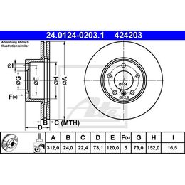 ATE Bremsen-Set VA + HA Bremsensatz, Scheibenbremse vorne hinten rechts links bel&uuml;ftet 300mm f&uuml;r BMW 34216855008 34116792219 34216864901 SIZW2N8B54