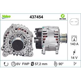 Valeo Generator REMANUFACTURED PREMIUM 14V 150A f&uuml;r SKODA VW (SVW) SEAT DODGE JEEP (FAW) AUDI FORD CHRYSLER L06F903023C 028903029N 6F903023C 437454