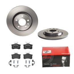 Brembo Bremsensatz, Scheibenbremse hinten rechts links voll 294mm f&uuml;r SKODA VW SEAT PEUGEOT (FAW) RELY (SVW) AUDI LANCIA DS RENAULT ROEWE (SAIC) ZHONG