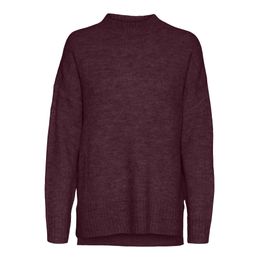 V&eacute;ro Moda Vero Moda Pullover 'Lefile' Damen Gr&ouml;&szlig;e S brombeer