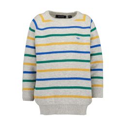 Blue Seven Pullover Jungen Gr&ouml;&szlig;e 98 blau / gelb / hellgrau / gr&uuml;n
