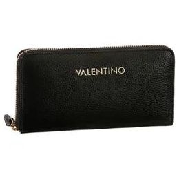 Geldbörse Valentino BAGS "BRIXTON", schwarz (nero), Lederimitat, Kleinlederwaren, Geldbeutel Portemonnaie Damenbörse