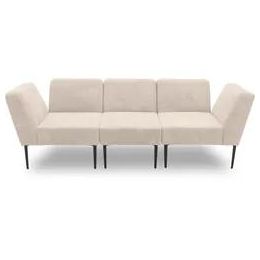 Sessel DOMO collection "700010 Lieferzeit nur 2 Wochen, auch einzeln stellbar", beige (creme), B:58cm H:78cm T:83cm, 100% Polyester, Sessel, Einzelsessel, für individuelle Zusammenstellung eines persönlichen Sofas, Cord-Bezug