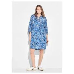 Sommerkleid Cecil, Damen, Gr. S (38), US-Gr&ouml;&szlig;en, wei&szlig; (vanillewei&szlig;), Web, 100% Baumwolle, bedruckt, gerade knielang, Rundhals, B&uuml;ndchen, Kleider Sommerkleid, mit Paisleymuster
