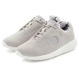 Sneaker Lascana ACTIVE "Halbschuh, Turnschuhe", Damen, Gr. 37, grau (hellgrau), Obermaterial: 100% Textilmaterial. Decksohle: 100% Textilmaterial. Futter: 100% Textilmaterial. Laufsohle: 100% Synthetik, unifarben, Basic, Schuhe Sneaker, mit atmungsaktivem Mesh-Obermaterial, herausnehmbare Innensohle, Topseller