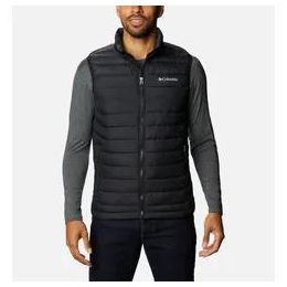 Steppweste Columbia "Powder LiteTM II Vest", Herren, Gr. XXL, schwarz, Steppware, Obermaterial: 100% Polyester. Futter: 100% Polyester. Wattierung: 100% Polyester, Westen
