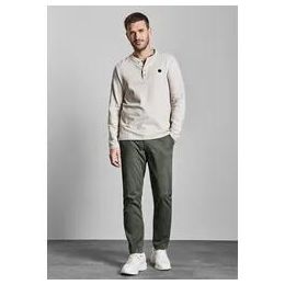 Chinohose Street One MEN, Herren, Gr. 34, Länge 32, grün (deep olive grün), Web, 98% Baumwolle, 2% Elasthan, unifarben, normal normal, Hosen, aus Baumwolle mit Stretchanteil