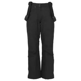 Skihose WHISTLER "Drizzle", Kinder, Gr. 116, EURO-Größen, schwarz, 100% Polyester, mehrfarbig, lang, Hosen, mit Hosenträgern und wasserfester Eigenschaft