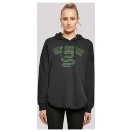 Kapuzenpullover F4NT4STIC "Harry Potter Slytherin Sport Emblem", Damen, Gr. XS, schwarz, Obermaterial: 100% Baumwolle, oversize, Pullover, Print
