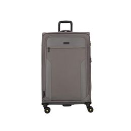 d&n D&N Travel Line 9704 4 Rollen Trolley L 78 cm mit Dehnfalte in grey | Gr.: onesize