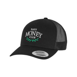 Mister Tee Cap "5-Panel Retro Trucker CapEasy Money Club" in Schwarz | Gr.: onesize