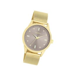 Analog-Armbanduhr Oozoo Vintage Series gold groß (ca. 40mm) | Gr.: onesize
