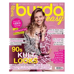 Hubert Burda Media 4 x BURDA EASY Zeitschrift (Gutschein f&uuml;r Jahres Abo) | Gr.: onesize