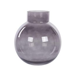 Beliani Blumenvase POLYDROSOS in Grau - (W) 17 x (H) 22 x (L) 17 cm | Gr.: onesize