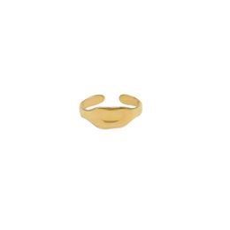 Steel_Art Fingerring Damen Noelia goldfarben in goldfarben | Gr.: onesize